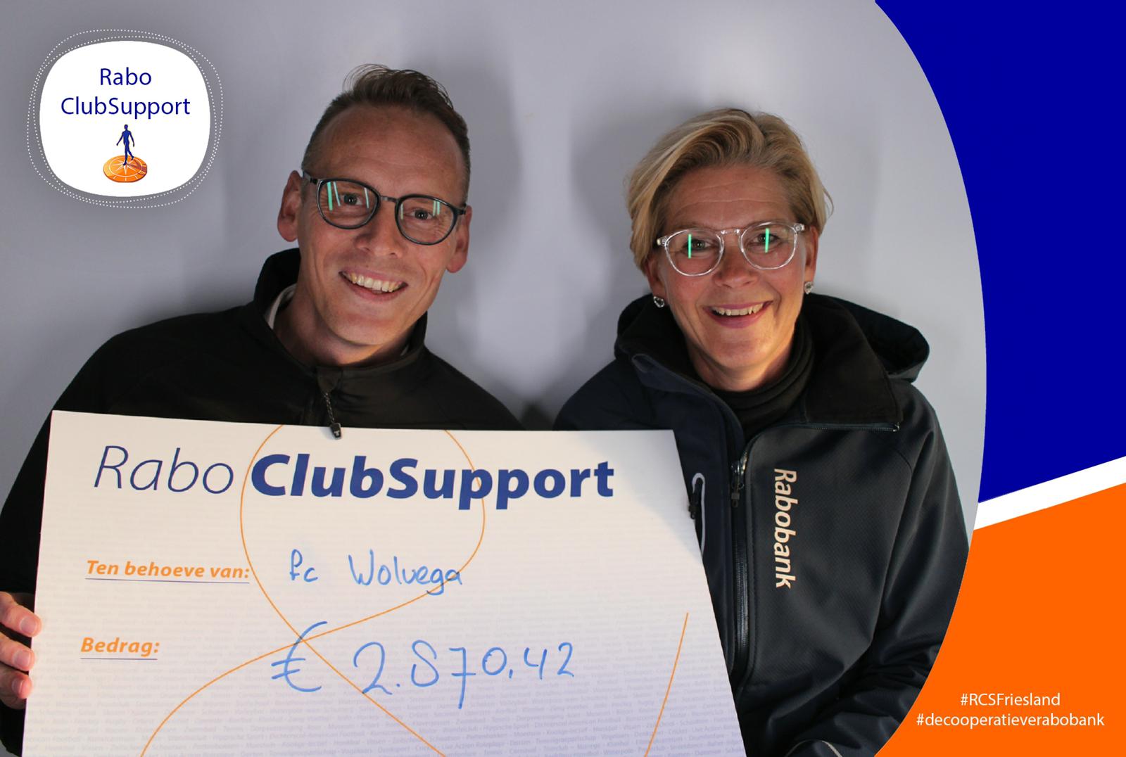 FC Wolvega behaalt 1ste plek in Rabo Clubsupport. Bedankt voor de stem ...