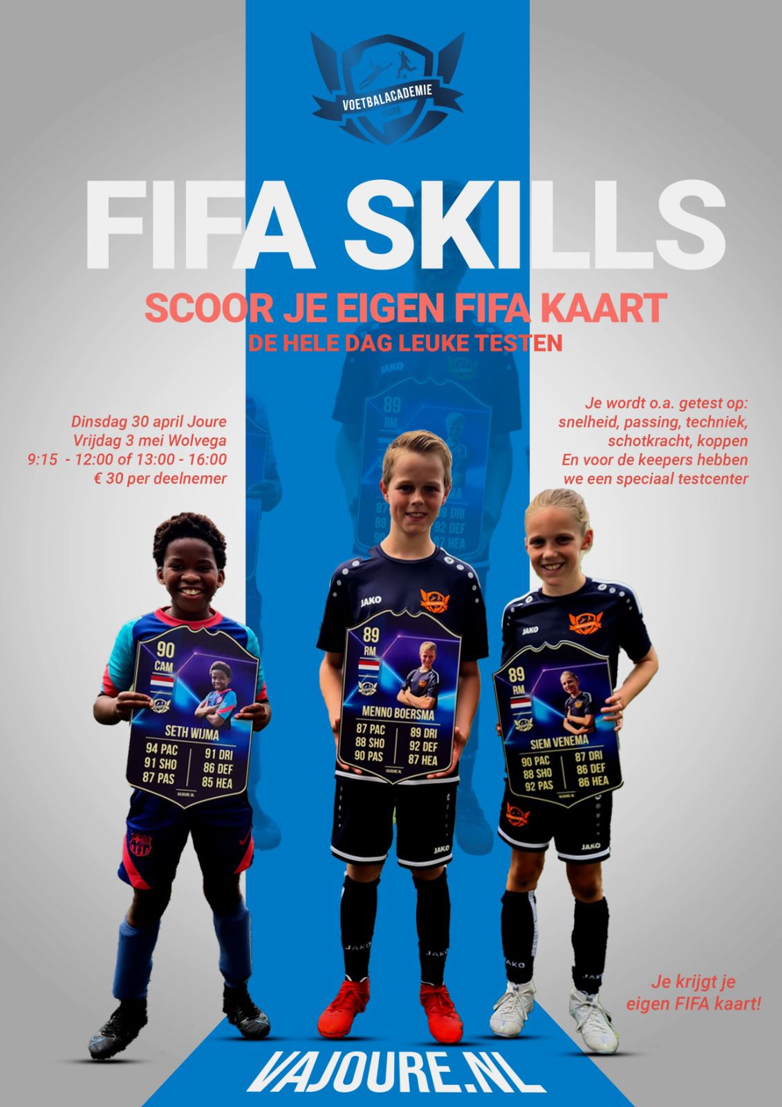 Test je skills! Geef je op voor FIFA skills voetbaldag 3 mei | FC Wolvega